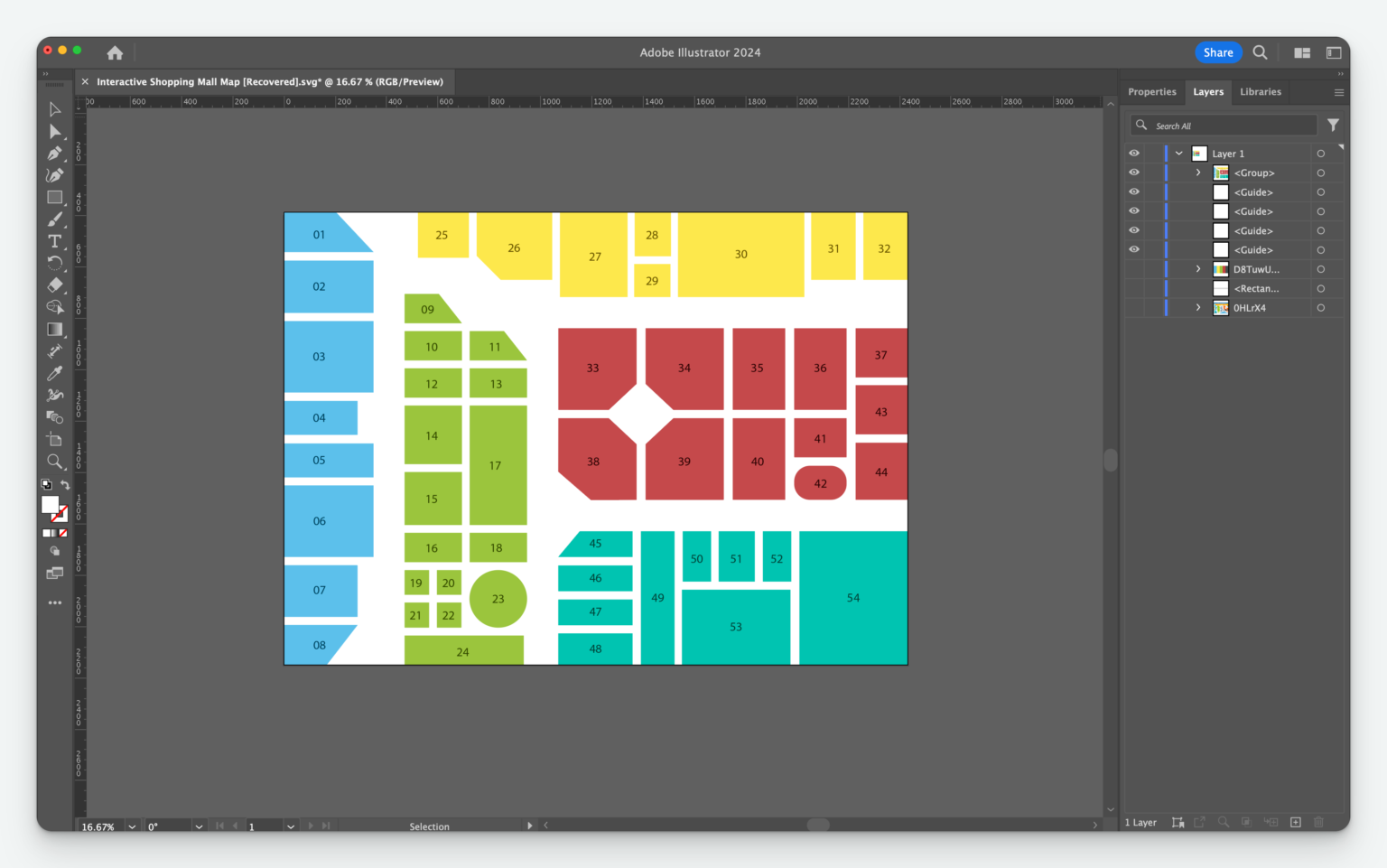 Create an Interactive Shopping Mall Map With JavaScript & SVG - Frontend Hero